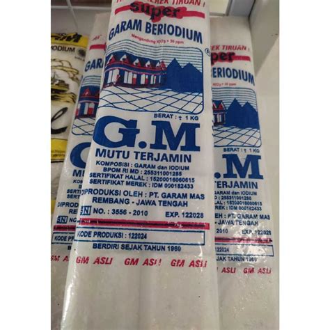 Jual Garam Bata Gm 1kg Shopee Indonesia