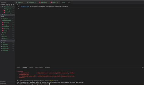 Diesel On Windows Is Not Reading Env The Rust Programming Language Forum