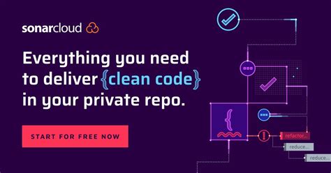 sonar on linkedin private repos and projects with sonarcloud