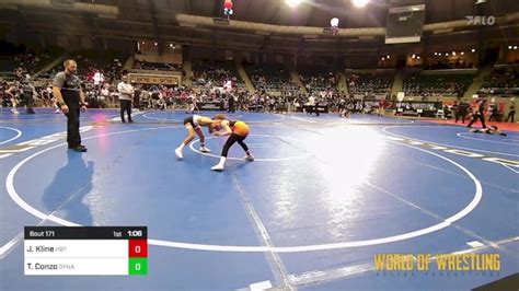 80 Lbs Quarterfinal Jett Kline Hbt Grapplers Vs Tyler Conzo Dynamic