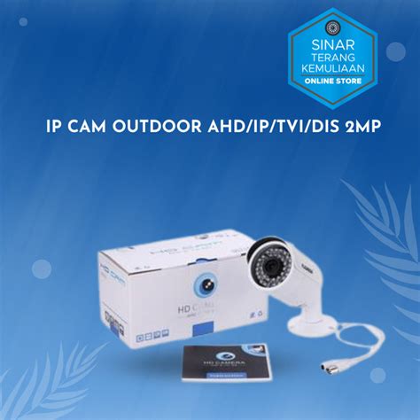 Jual Ip Cam Outdoor Ahd Ip Tvi Dis 2mp Kota Balikpapan Sinar Terang Kemulian Tokopedia