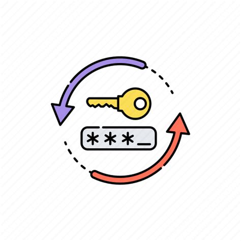 Password Change Arrow Key Icon Download On Iconfinder