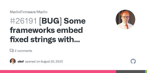 Bug Some Frameworks Embed Fixed Strings With Directory Location · Issue 26191