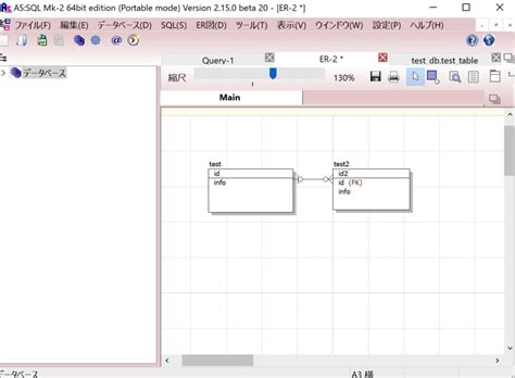 Mysql（db）のおすすめクライアントツールa5sql Mk 2
