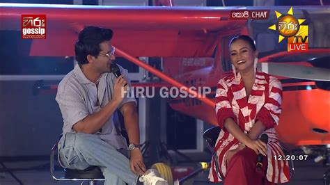 සාරංග ඔයා අද ගෙදර යනවද අයියෝ ඕවා අපට ප්‍රශ්න නෙමෙයි දිනක්ෂි ඉස්සරහා සාරංග හනාගෙන් ඉල්ලපු