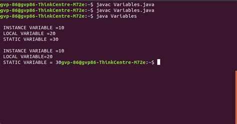Data Structure Program On Instance Static Local Variables