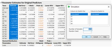 Simulate Results For A Table Of Statistics In A Report Jmp User Community