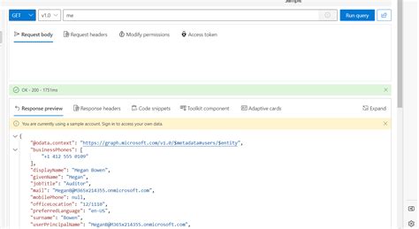 graph explorer is prepending for queries that do not include