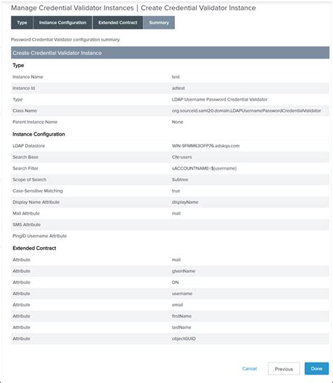 Section B Password Credential Validator In Pf