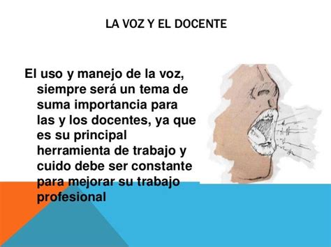 Trabajo Final La Voz Del Docente