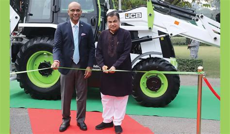Jcb Introduces Hydrogen Powered 3dx Backhoe Loader