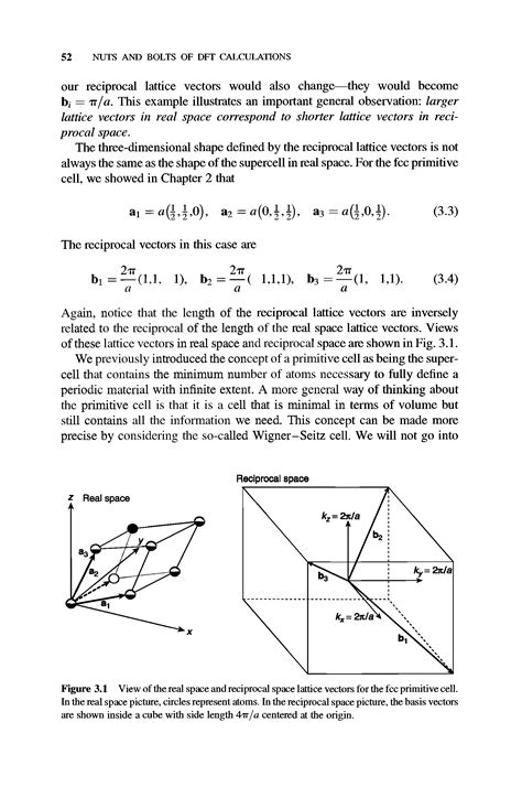 Reciprocal Lattice Basis Vectors Big Chemical Encyclopedia