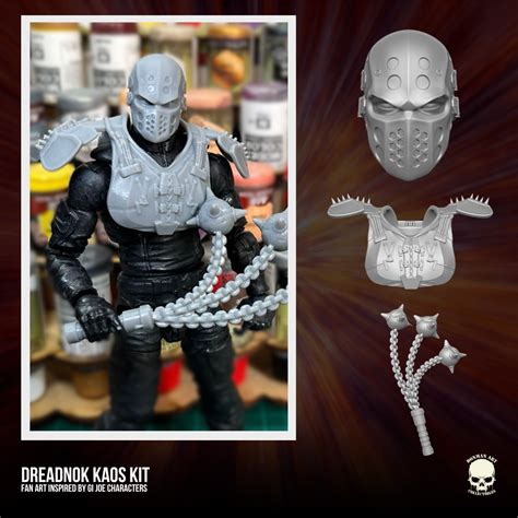 Kaos Gi Joe Fan Art 3d Printable File For Action Figures Donman Art