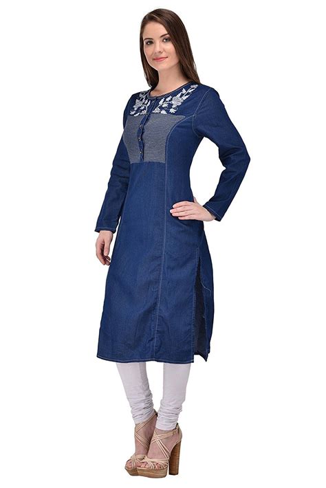 Style Souk Denim Kurti Clothing And Accessories Denim Kurti