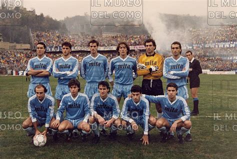 Foto Squadra Como 1986 1987 Il Museo Del Como