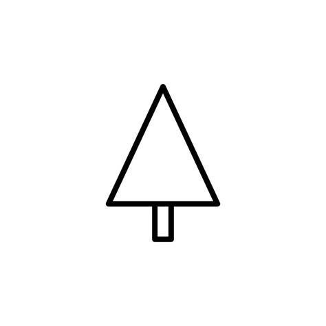 Tree Icon With Outline Style 20592814 Vector Art At Vecteezy