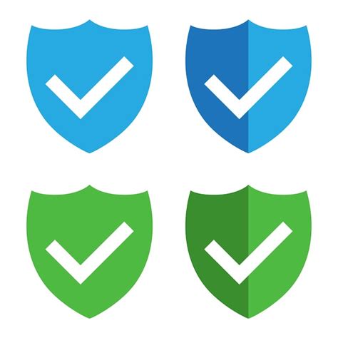 Premium Vector Set Of Different Shields For Security Concept