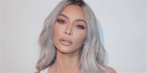 Kim Kardashian Pink Hair Not A Wig