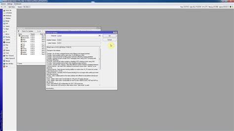 upgrading routeros and firmware mikrotik