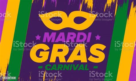 뉴올리언스의 마디 그라 카니발 지방 화요일 전통 휴일 축하 연례 민속 축제 의상 가면 재미있는 파티 카니발 마스크 포스터 카드 배너 및 배경 벡터 Carnival에 대한
