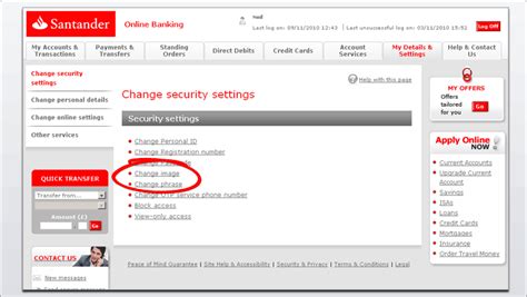 Santander Online Banking Demo