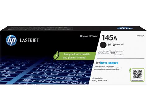Hp 145a Black Original Laserjet Toner Cartridge W1450a Shop