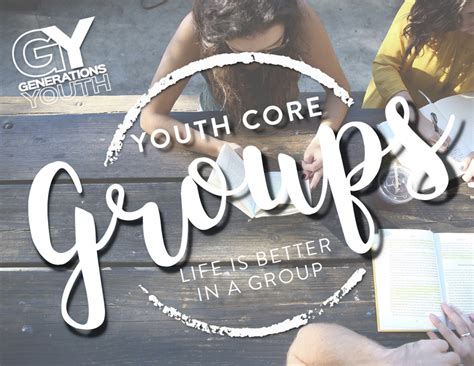 Youth Core Group — Generations Church Tx