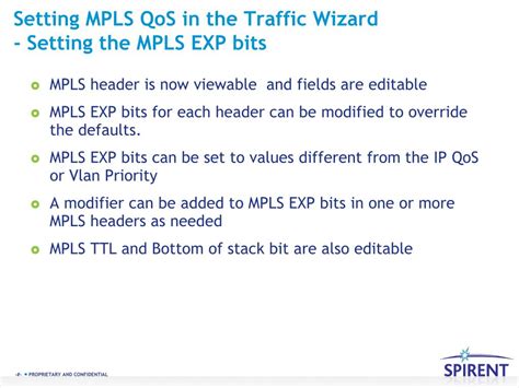 Ppt Setting The Mpls Exp Bits Powerpoint Presentation Free Download