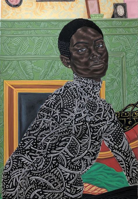 Toyin Ojih Odutola Arte Del Retrato Arte De áfrica Arte Inspirador