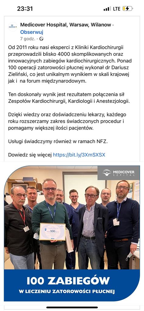 Dr Hab Med Krzysztof Wróbel Posted On Linkedin
