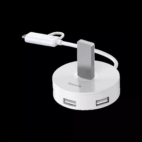 Baseus CAHUB GB Round Box In HUB Adapter Price In Bangladesh
