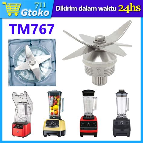 Jual Blades Blender 8 Pisau Stainless Steel Knives Juicer Ice Untuk Twk Tm 767 Universal 2l