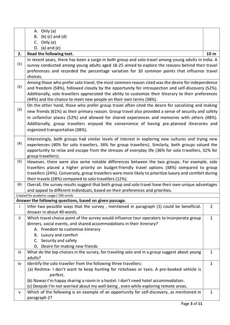 Cbse Class 12 English Sample Paper 2023 24 With Solutions Cbse Guidance