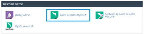 Cómo crear una base de datos MySQL en cPanel Sistemas Web