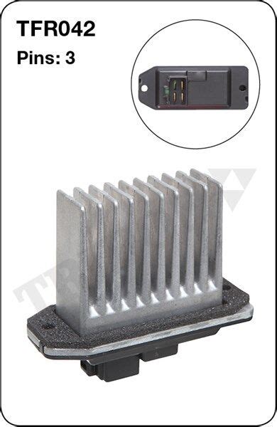 Tridon Tfr244 Heater Fan Resistor For Nissan Models Check App Below