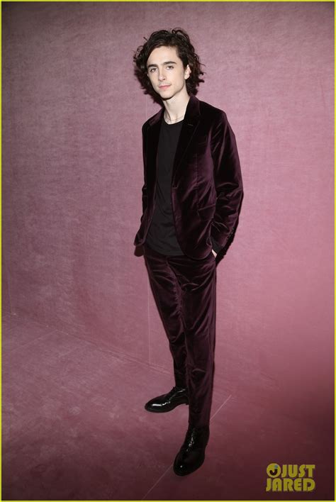 Timothee Chalamet Takes A Break From Awards Season For Paris Fashion