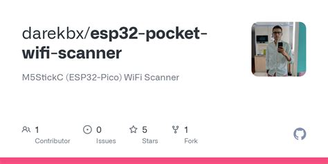 GitHub Darekbx Esp32 Pocket Wifi Scanner M5StickC ESP32 Pico WiFi Scanner