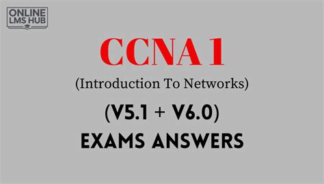 Ccna 1 Introduction To Networks Exams Answers 100 Correct
