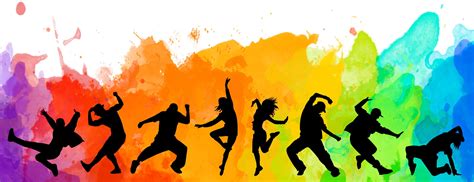 Dance Kickline Silhouette