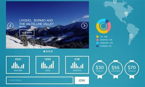 Free Design Materials White Stripes Ui Kit Free Psd Download