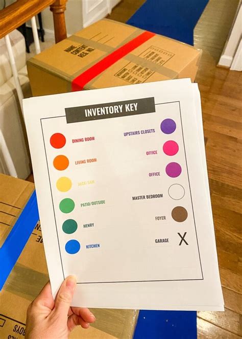How And Why To Color Code Your Moving Boxes The Homes I Have Made