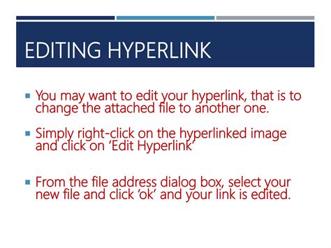 how to attach hyperlinks to a powerpoint document ppt
