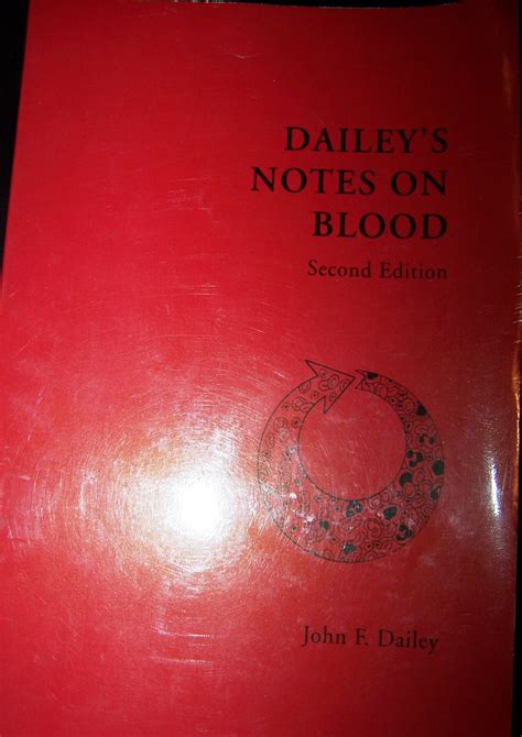 Weyant READING Dailey S Notes On Blood Page 1 Created With