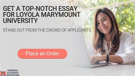 Lmu Essay Prompt Turn The Thoughts Into Reality And Get Accepted