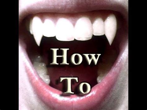 How To Make Your Own Fangs With Friendly Plastic Tutorial Krispuuh YouTube Fake Fangs