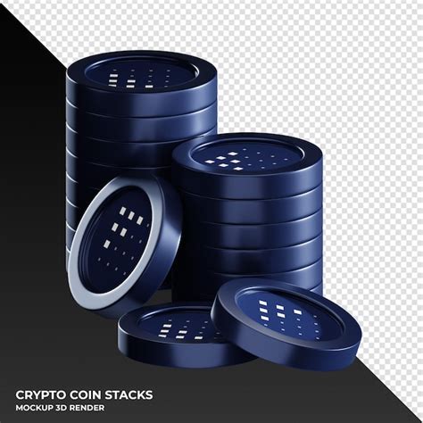 Premium Psd Fetch Ai Fet Coin Stacks Cryptocurrency 3d Render Illustration