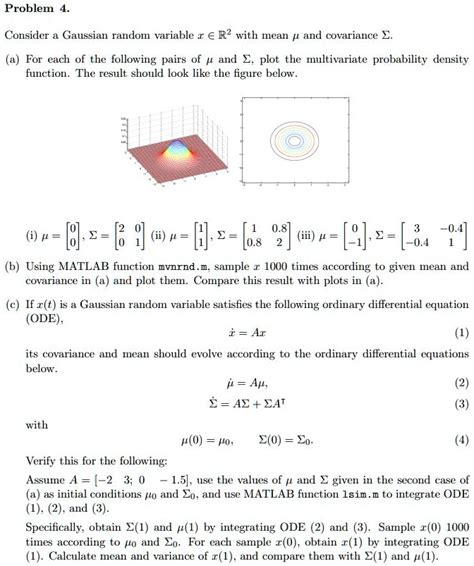 Solved Texts Problem 4 Consider A Gaussian Random Variable X ∈ R2