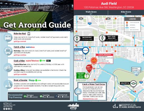 Getting To Audi Field Guide Godcgo