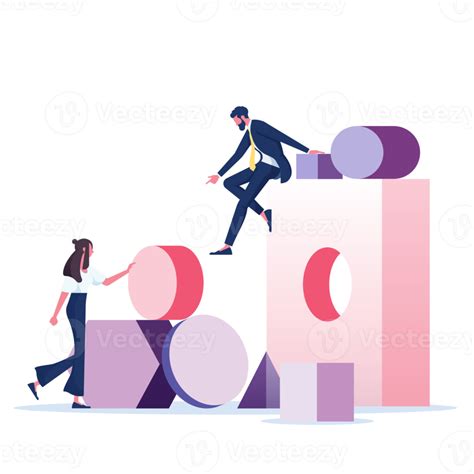 Business Team And Problem Solving Business Concept Puzzle Solution Solving Problem PNG