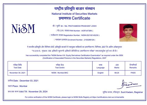 Prathamesh Joshi On Linkedin Successfully Completed The National